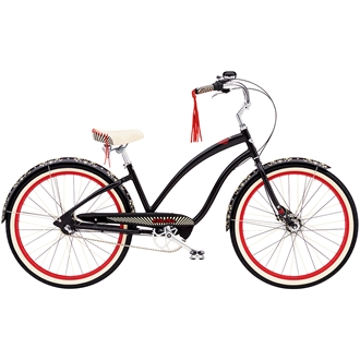 Electra Queen of Hearts 3i Ladies Black